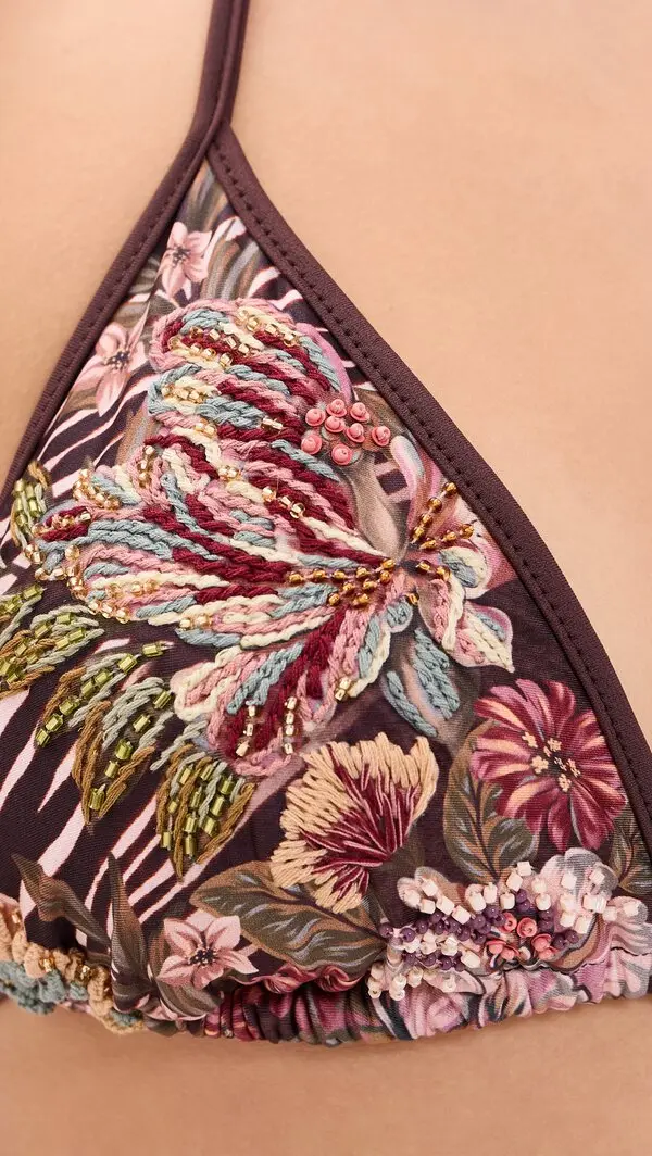 Agua Bendita Ludovica Zafra Bikini Top