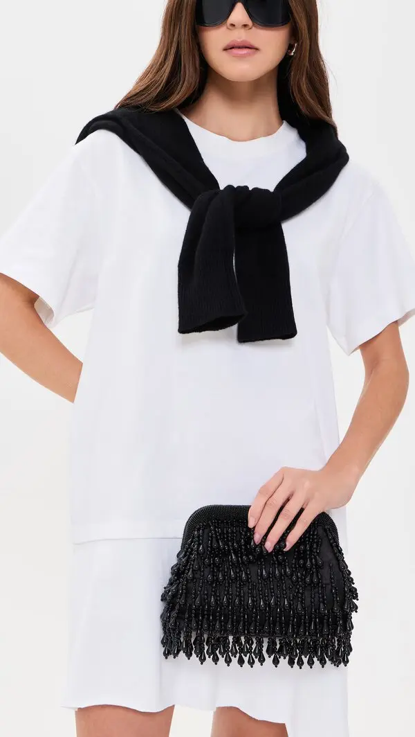SIMONMILLER Beaded Drop Clutch