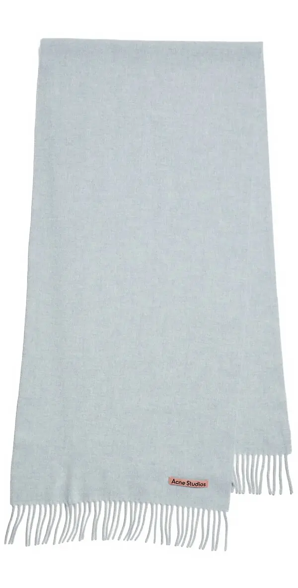 Acne Studios Canada New Rws Wool Scarf - Blue