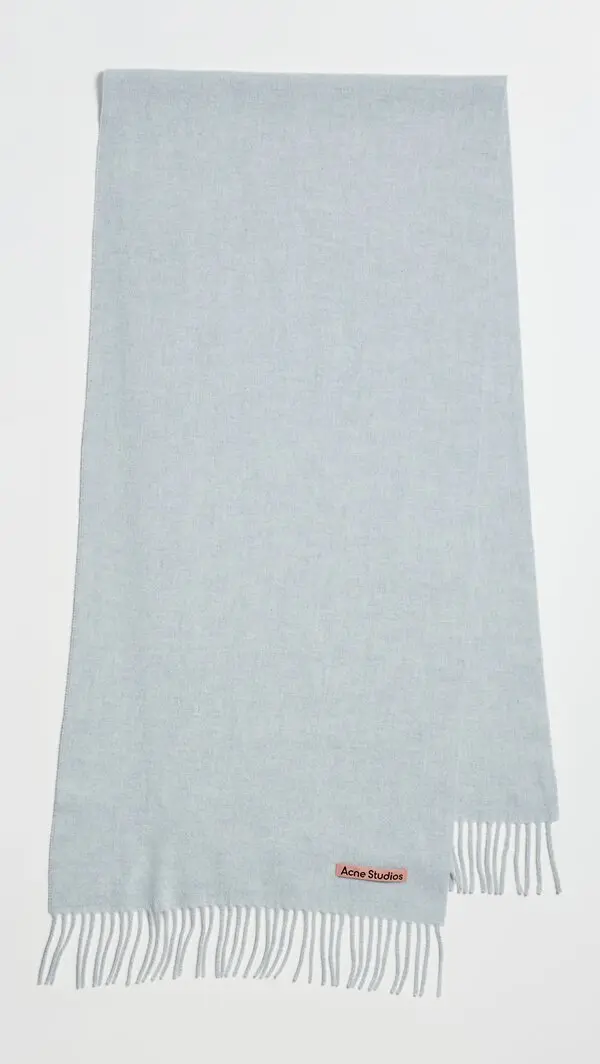 Acne Studios Canada New Rws Wool Scarf - Blue