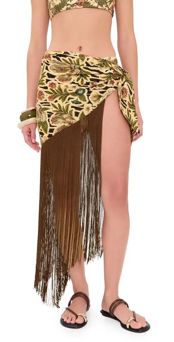 Agua Bendita Maryanne Zafra Coverup Pareo - Multicolor