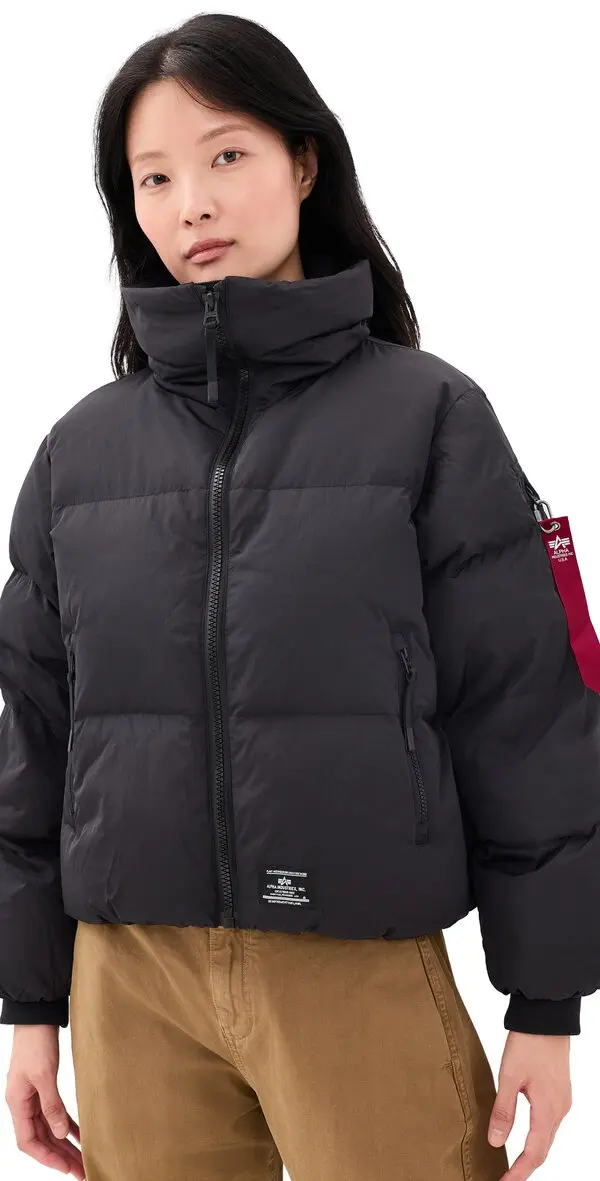 Alpha Industries Sierra Short Relaxed Fit Puffer