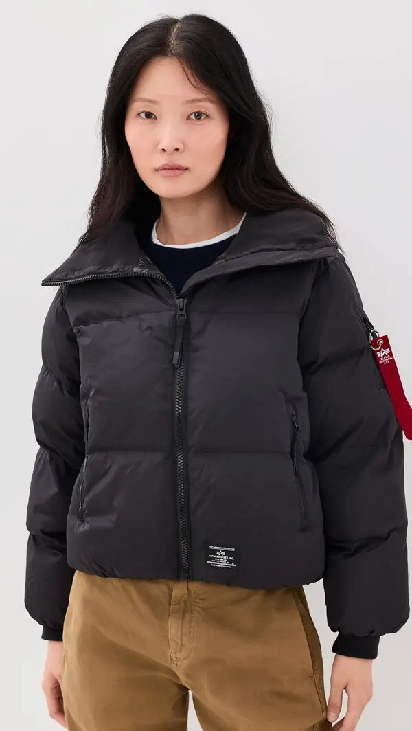 Alpha Industries Sierra Short Relaxed Fit Puffer