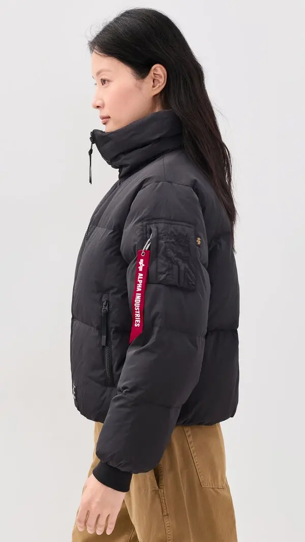 Alpha Industries Sierra Short Relaxed Fit Puffer
