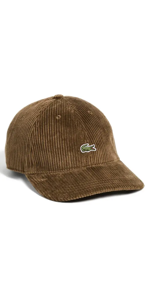 Lacoste Corduroy Hat - Mascara