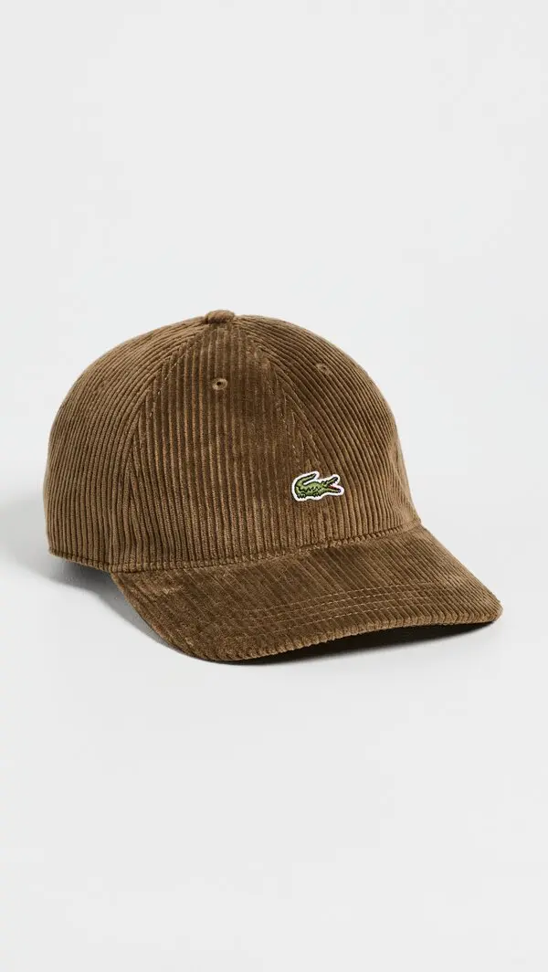 Lacoste Corduroy Hat - Mascara