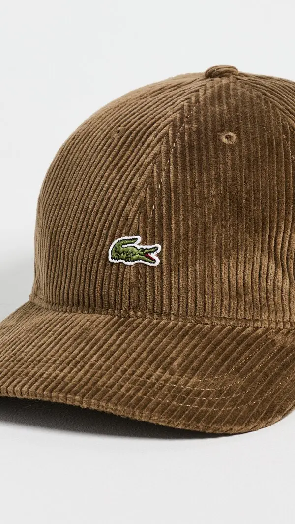 Lacoste Corduroy Hat - Mascara