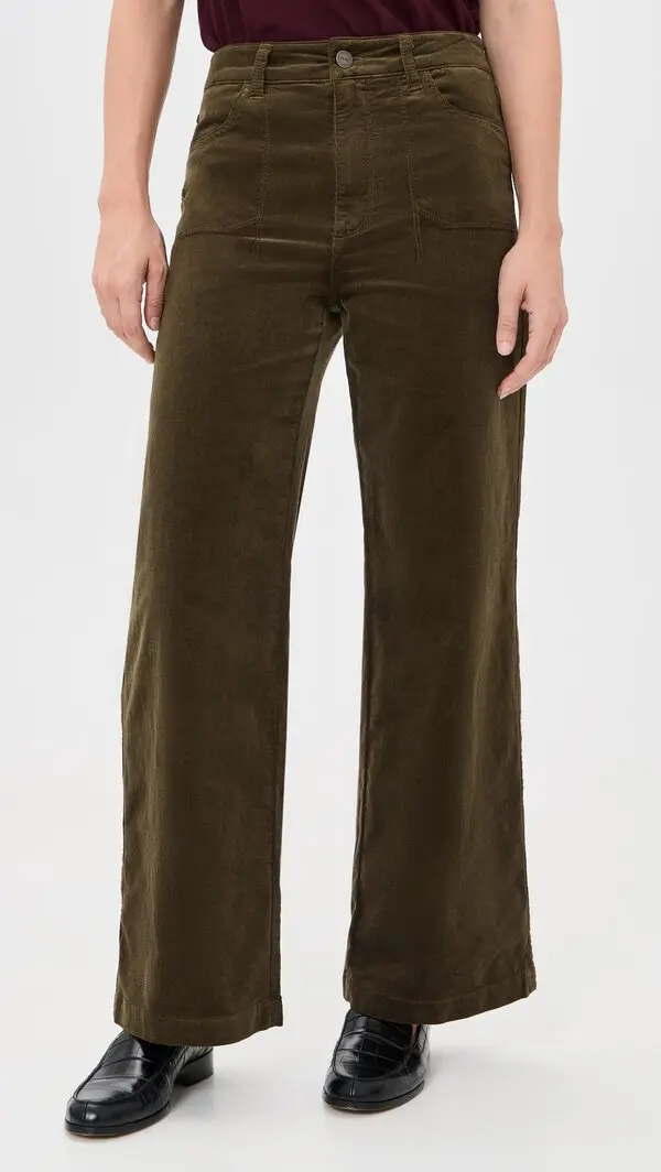 Paige Anessa Petite Utility Pocket Corduroy Pants