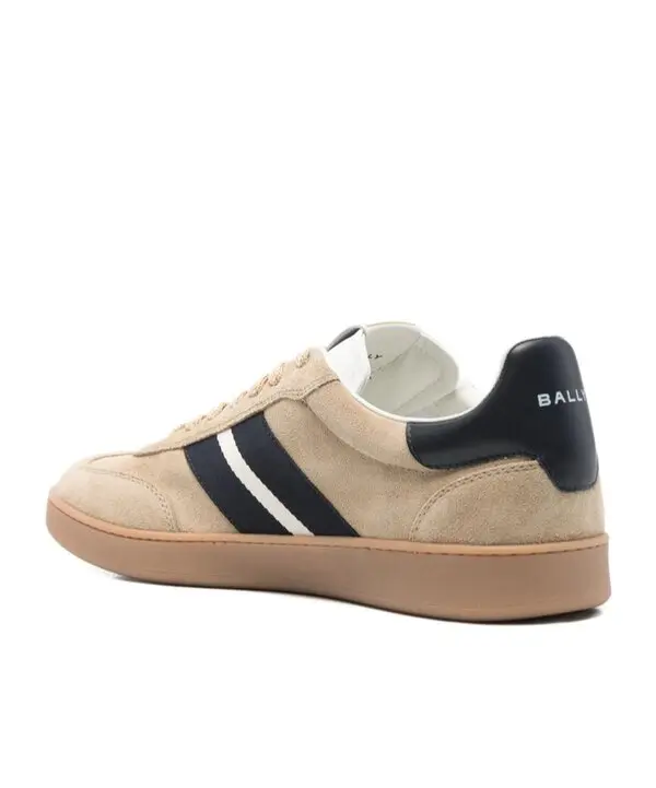 Bally Retro Stripe-detail Lace-up Sneakers