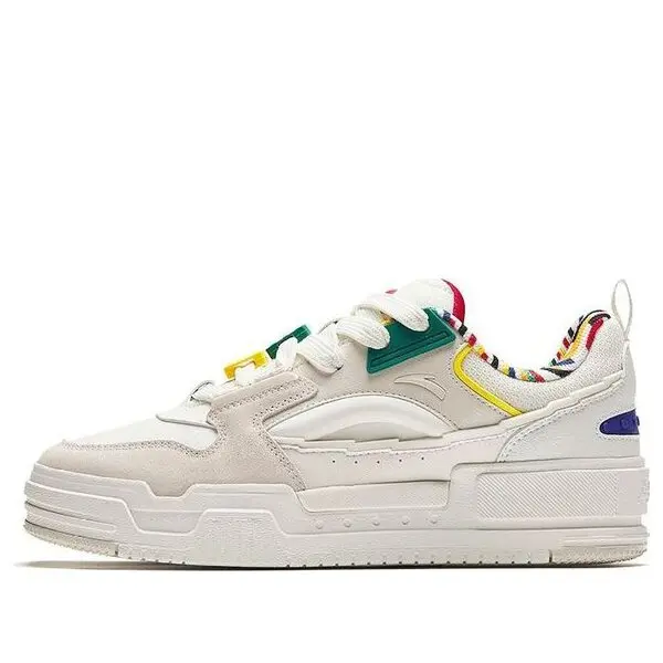 ANTA Skateboarding Series Sneakers'white Beige