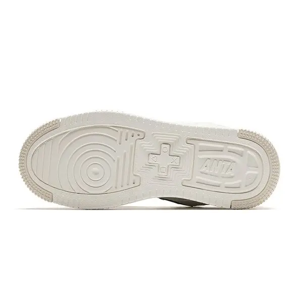 ANTA Skateboarding Series Sneakers'white Beige