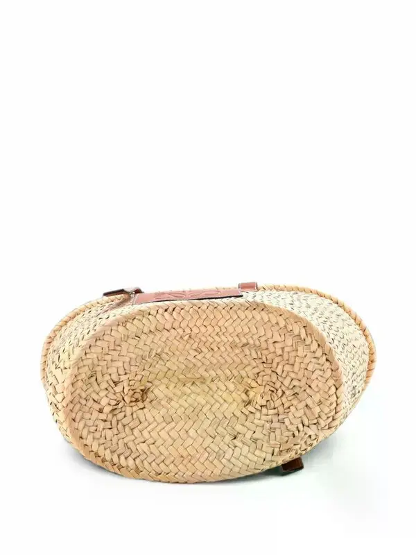 Loewe Basket Raffia Medium Tote Bag