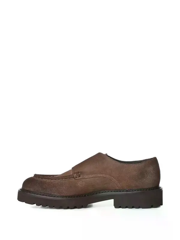 DOUCAL'S Double-strap Monk Shoes - Brown