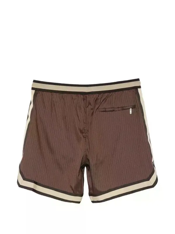 CHE Baller Pinstripe Swim Shorts