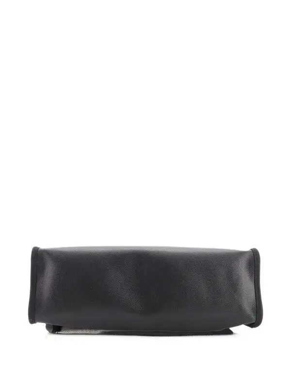 Hermès Herbag Zip Berline Vache Canvas And Leather 31 Shoulder Bag