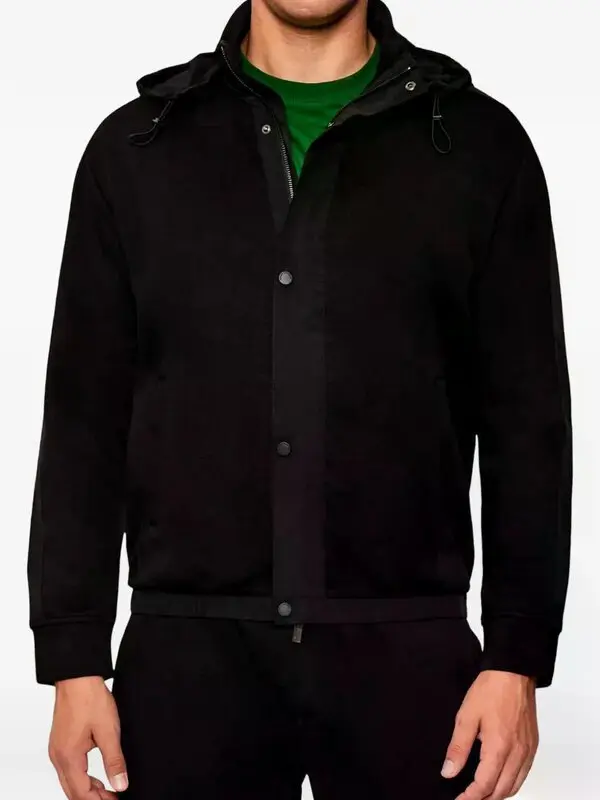 Armani Exchange Zip-up Hooded Jacket