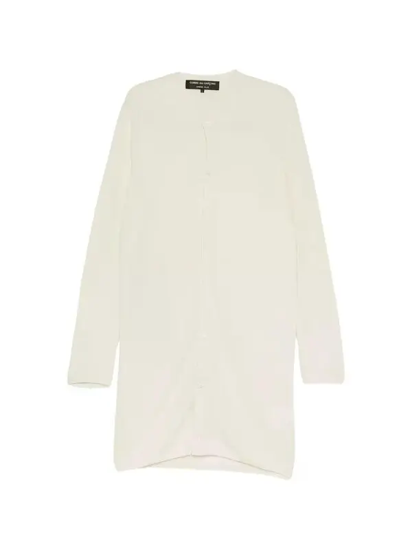 Comme Des Garçons Longline Button-up Cardigan