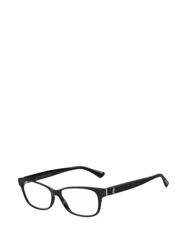 JIMMY CHOO Glitter-effect Jc Logo Glasses