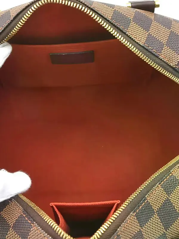 LOUIS VUITTON 2004 Damier Ebene Ribera Mm Handbag