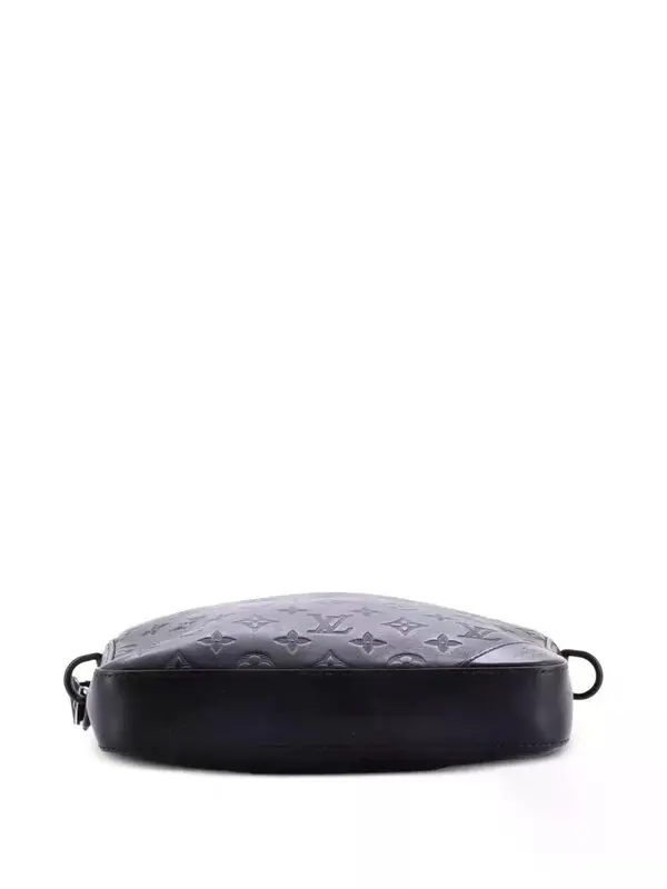 LOUIS VUITTON Duo Messenger Bag Monogram Shadow Leather Crossbody Bag