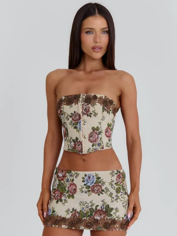 OUTCAST Deirdre Corset Top