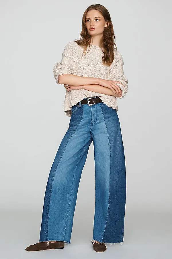 Wrangler Cowboy High Rise Barrel Leg Jeans
