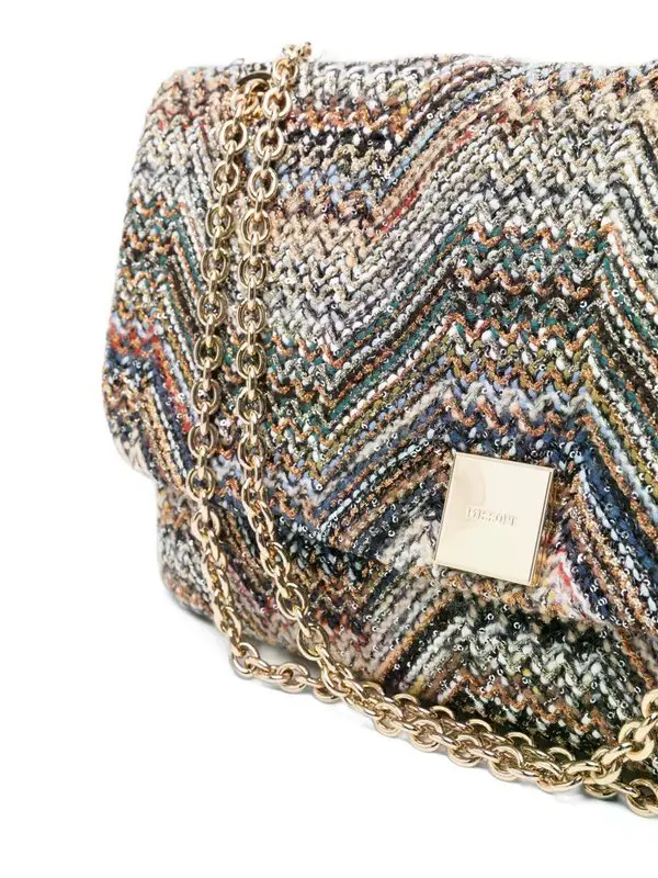 Missoni Zigzag-knit Shoulder Bag