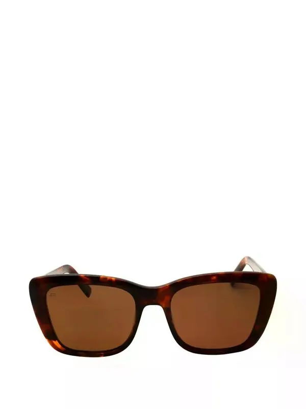 PRIVE REVAUX La Noche/s Cat-eye Sunglasses - Brown