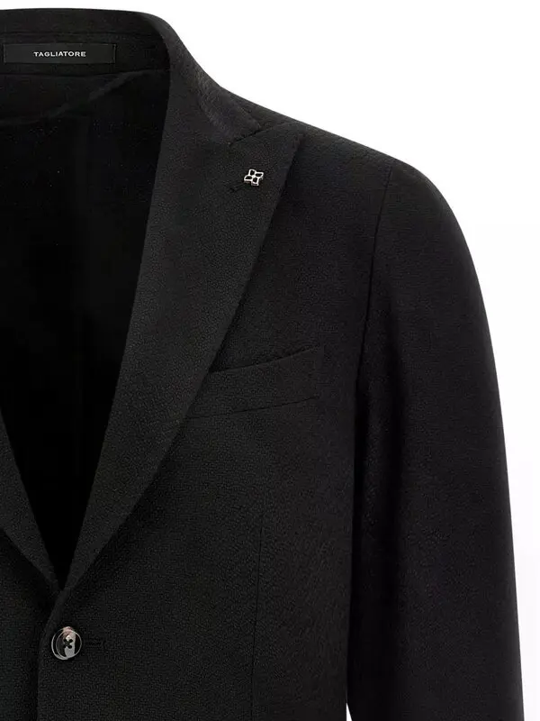 Tagliatore Montecarlo Peak-lapel Blazer