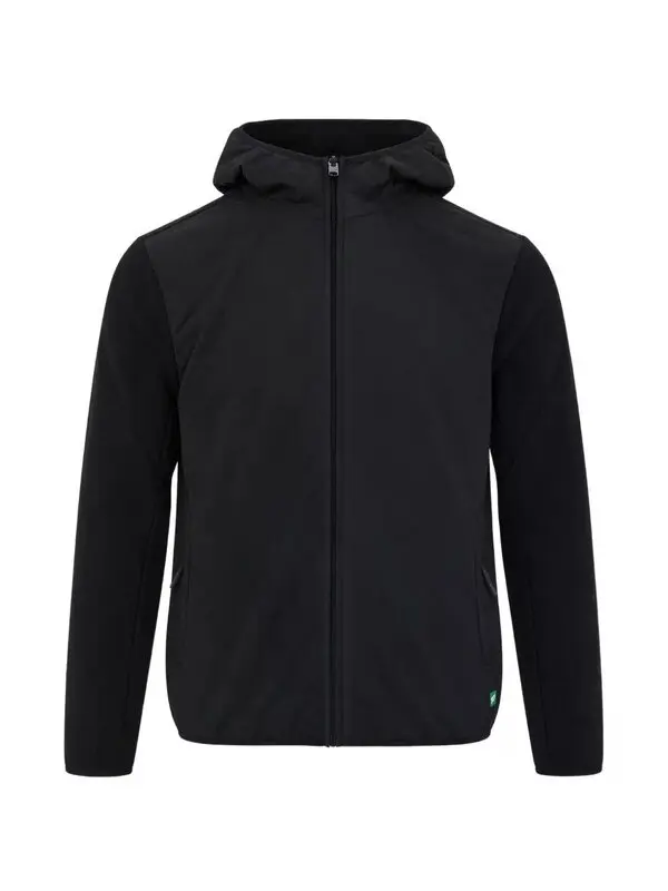 FLANEUR Zip-up Hoodie - Black