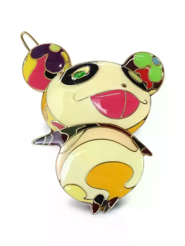 LOUIS VUITTON Murakami Panda Hair Clip - Gold