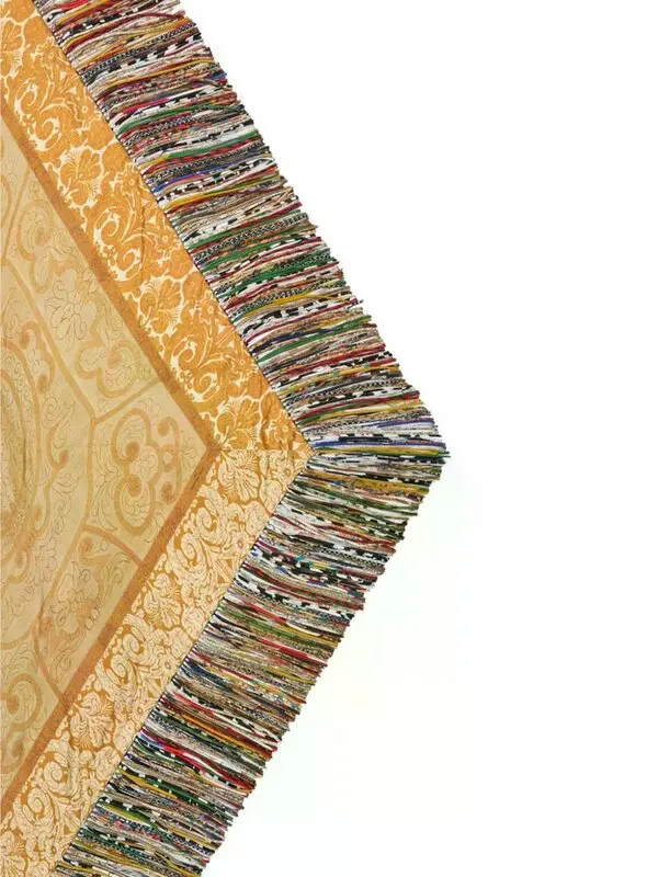 PIERRE-LOUIS MASCIA Floral-print Fringed Scarf