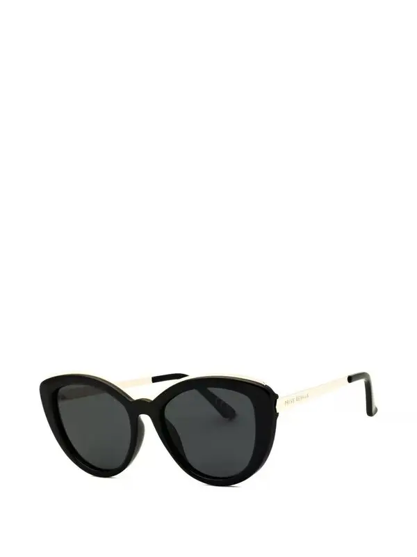 PRIVE REVAUX Sunset Place/s Cat-eye Frame Sunglasses - Black
