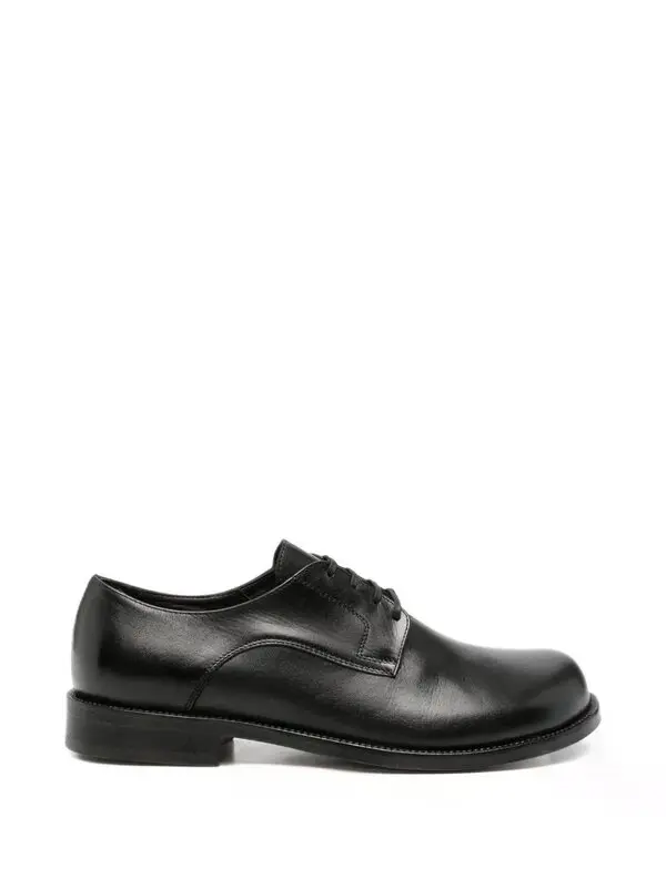MORGILLO Lace-up Leather Derby Shoes