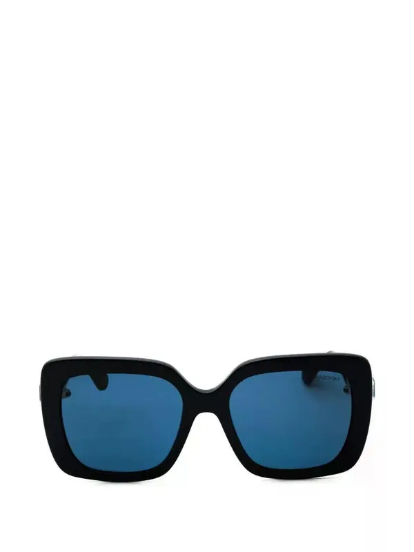 SWAROVSKI Crystal-embellished Square-frame Sunglasses