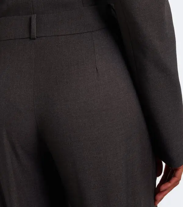 GEORGES HOBEIKA Mid-rise Straight Pants - Grey