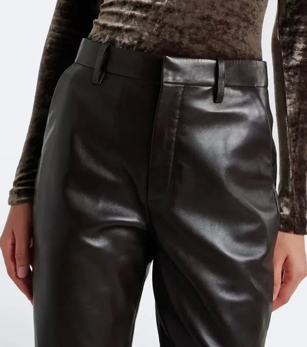 Ralph Lauren Leather Slim Pants