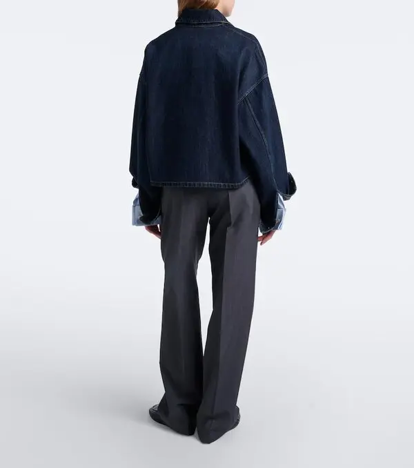 Prada Pleated Wool And Mohair Straight Pants