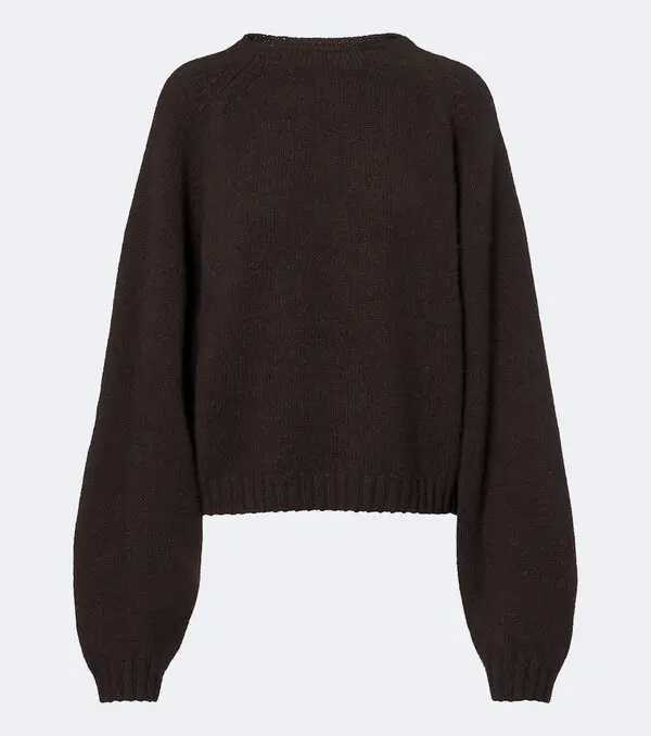 Khaite Simone Cashmere Sweater - Brown