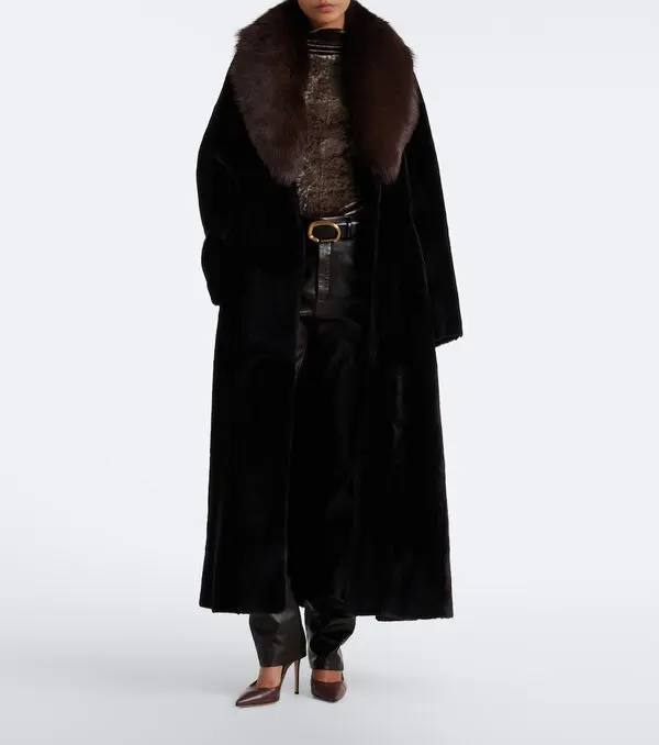 Ralph Lauren Ilene Velour Top
