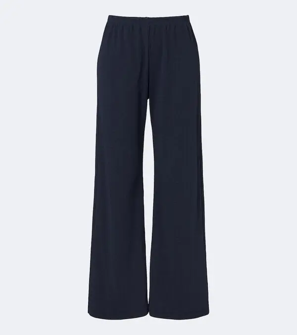 LESET Nando Cotton Wide-leg Pants