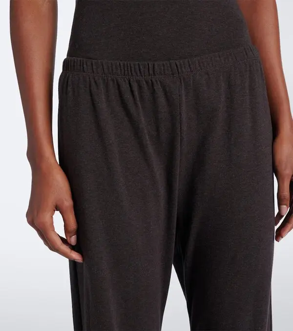LESET Nando Cotton Wide-leg Pants - Grey