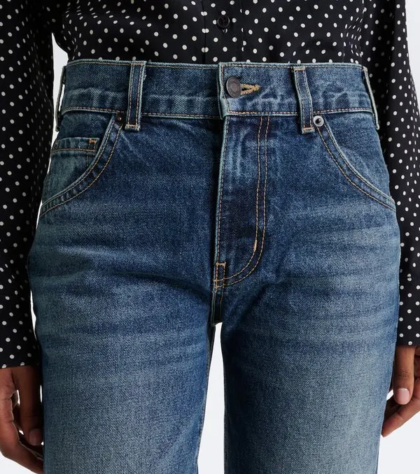 NILI LOTAN Roxane Faded Bootcut Jeans