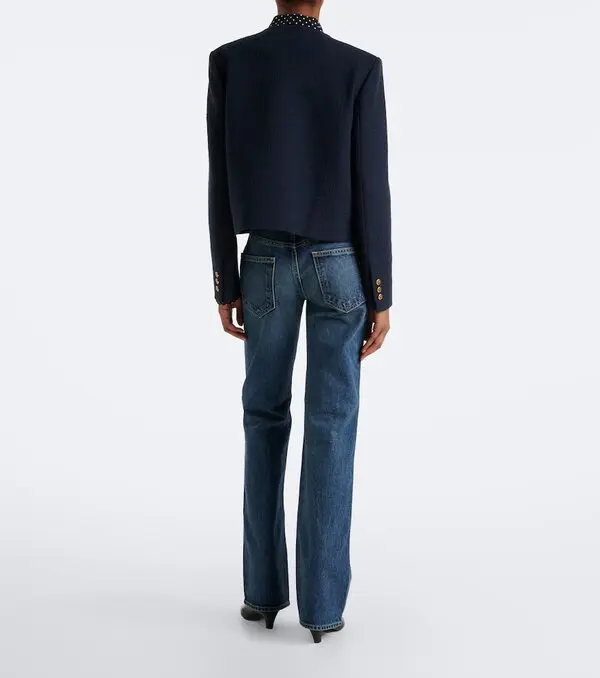 NILI LOTAN Roxane Faded Bootcut Jeans