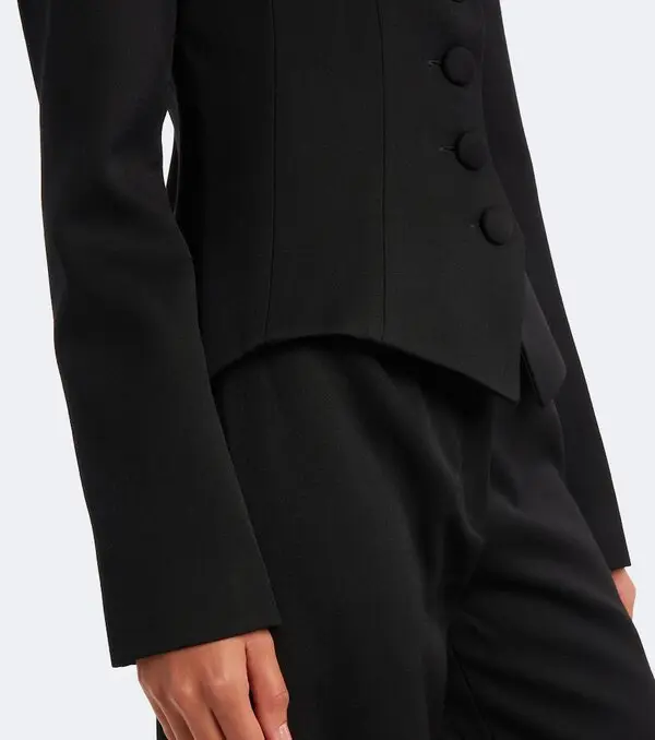 GEORGES HOBEIKA Single-breasted Jacket - Black