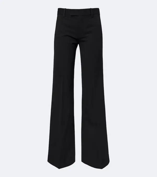 NILI LOTAN Bethany Virgin Wool Straight Pants