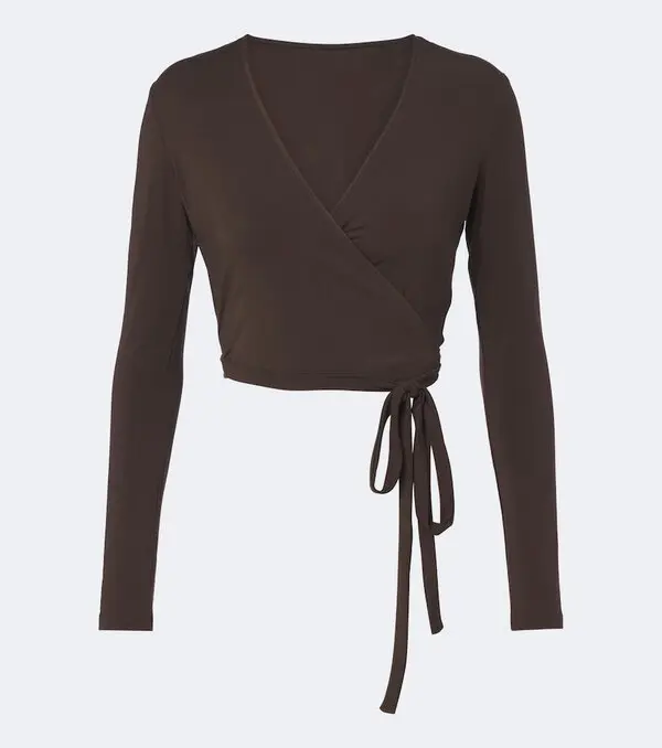 NORBA Jersey Wrap Top