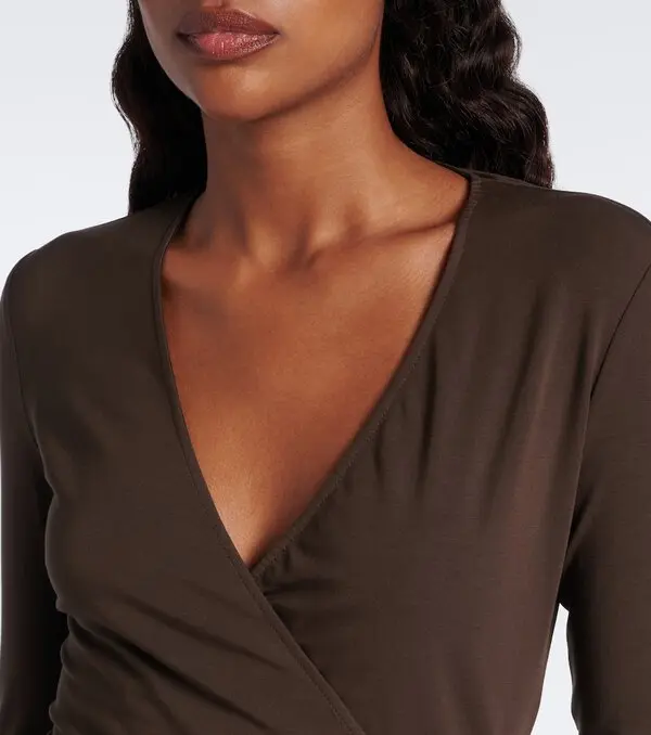NORBA Jersey Wrap Top