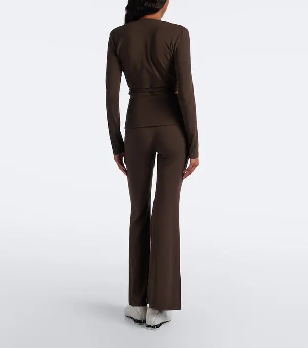 NORBA Jersey Wrap Top