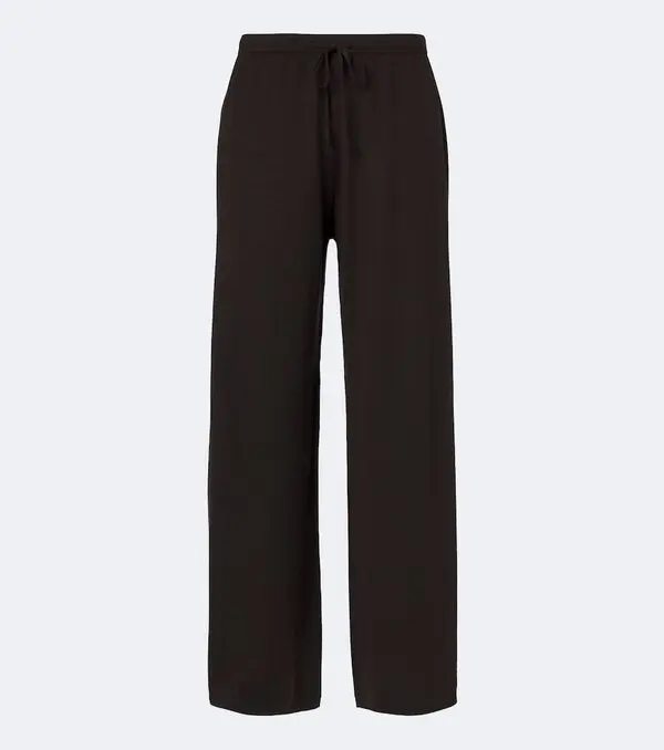 LESET James Wool Wide-leg Pants